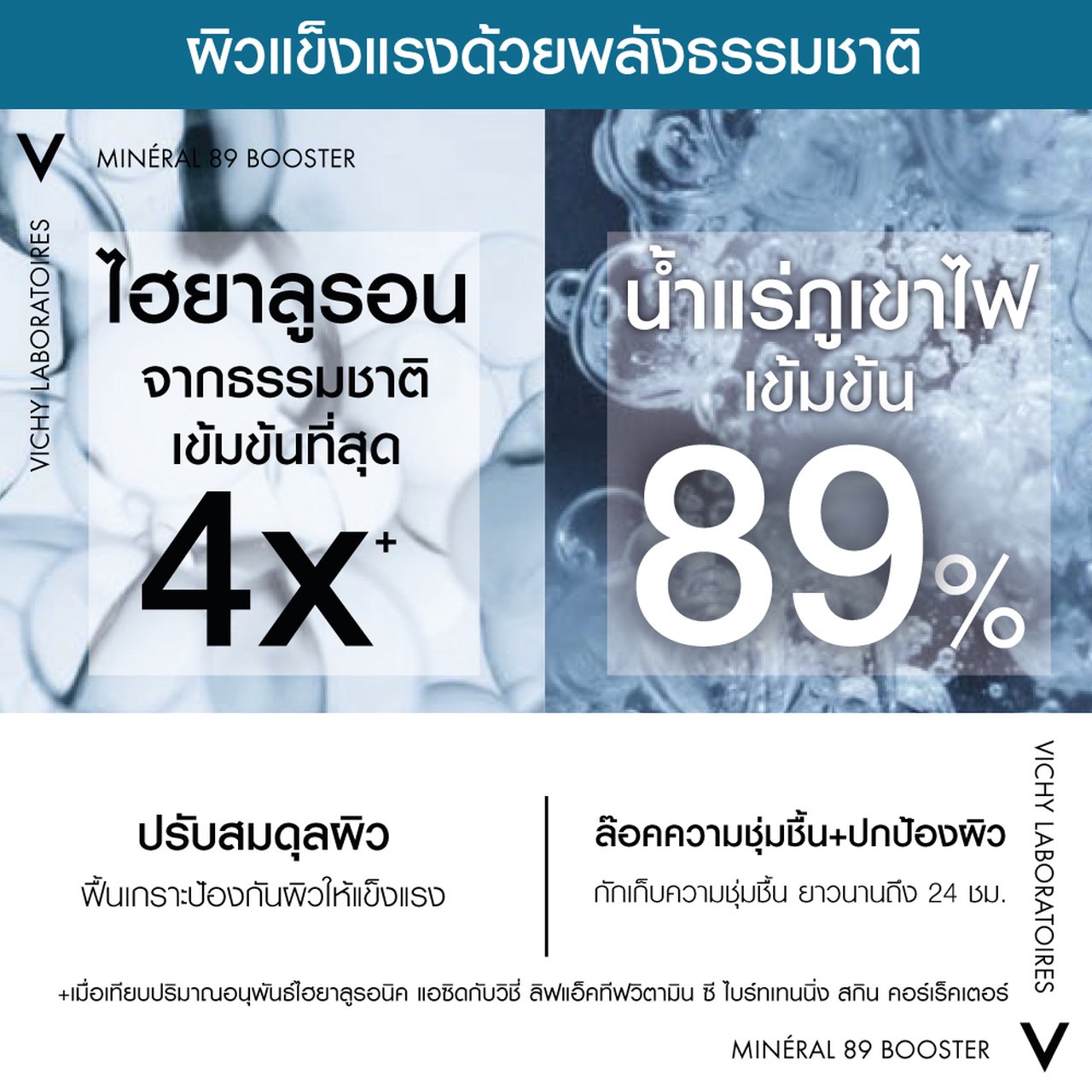 Boots, VICHY Mineral 89 size 50 ml