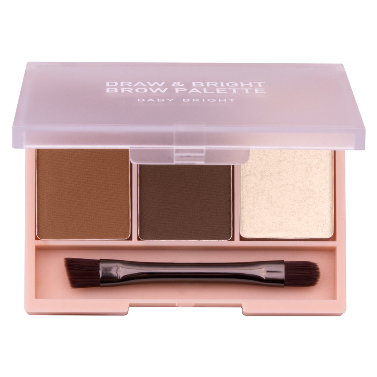 Boots, Baby Bright Draw & Bright Brow Palette 0.86g x 3Colors #02 ...