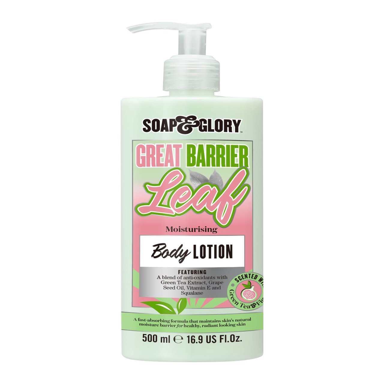 Boots, Soap & Glory GREAT BARRIER LEAF Body Lotion 500 ml