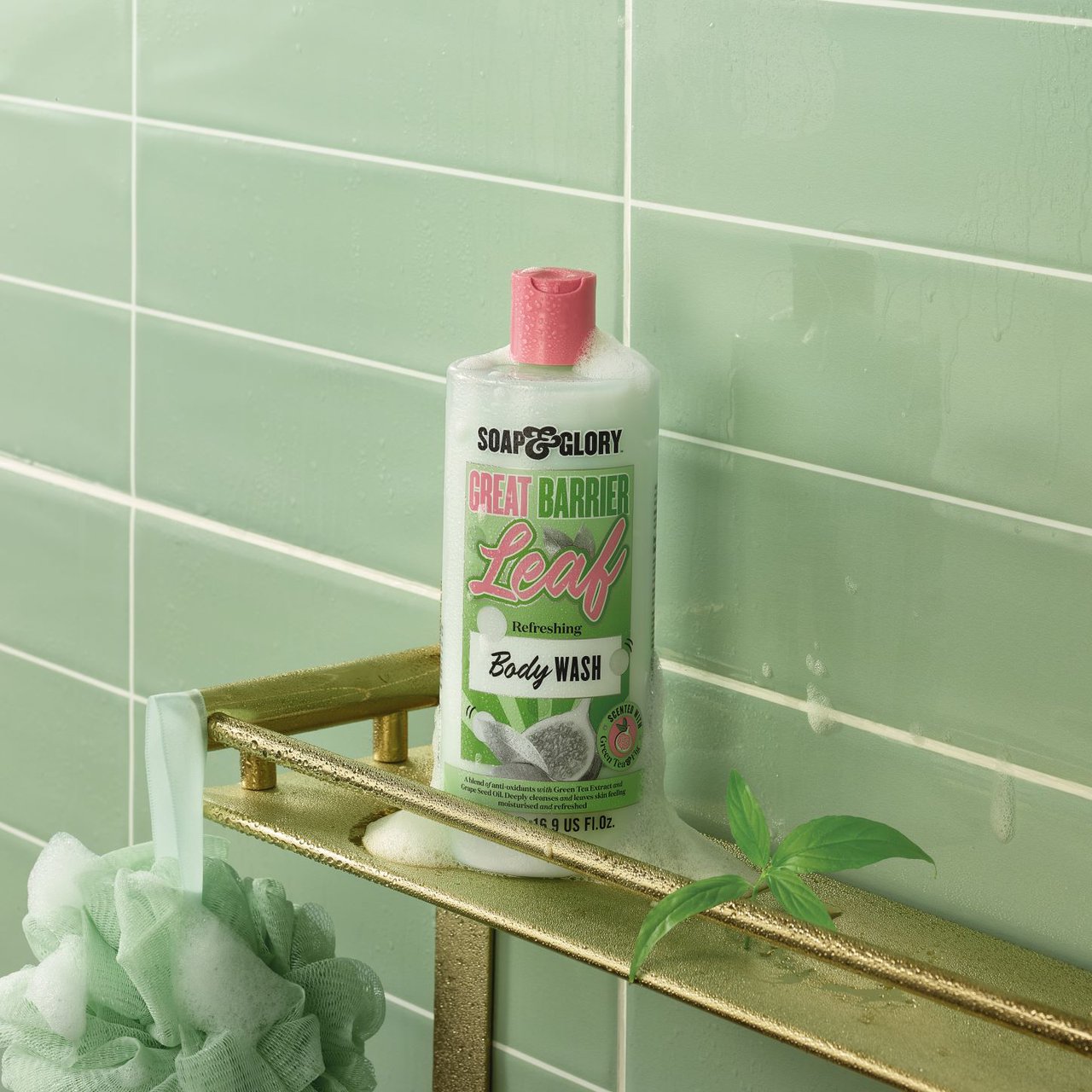Boots, Soap & Glory GREAT BARRIER LEAF Body Wash 500 ml