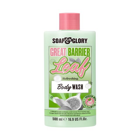 Boots, Soap & Glory GREAT BARRIER LEAF Body Wash 500 ml