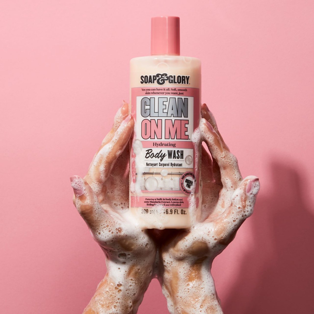 Boots, Soap & Glory CLEAN ON ME hydrating Body Wash 500 ml
