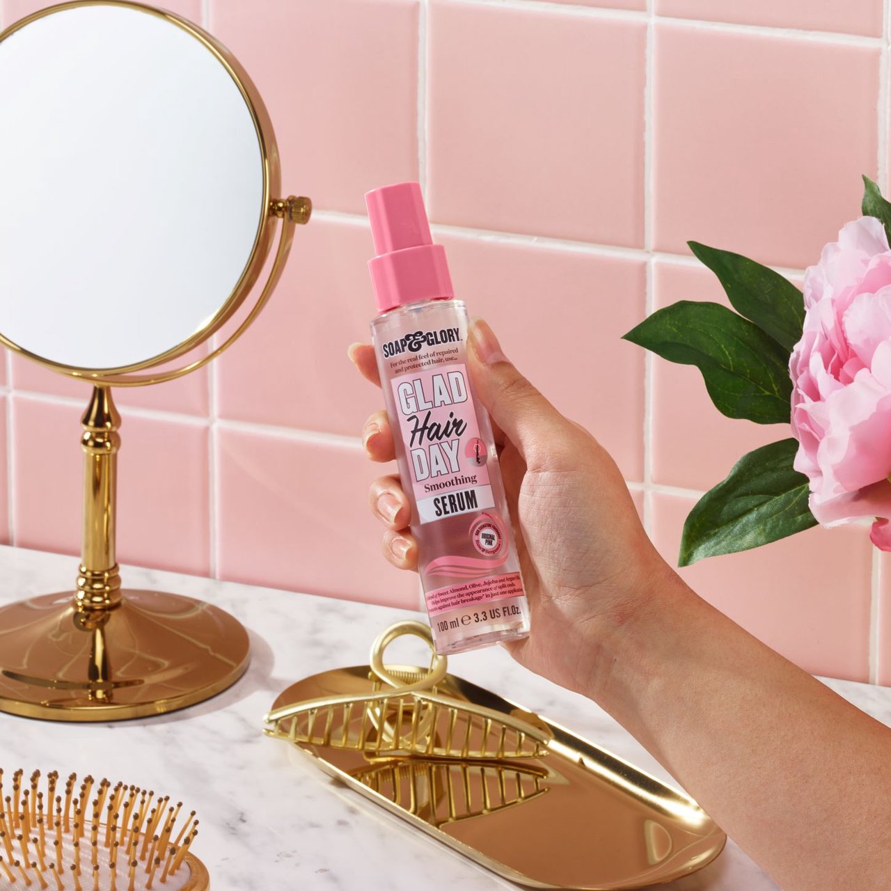 Boots, Soap & Glory Glad Hair Day Smoothing Serum 100 ml